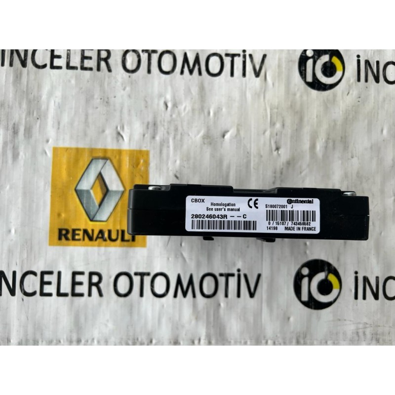 280246043R LATITUDE MEGANE III FLUENCE AKSESUR PRIZ BAĞLANTI UNITESI