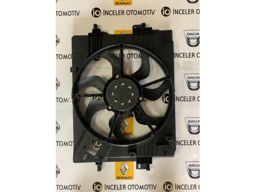 214815896R JOGGER SANDERO FAN MOTOR KOMPLE - İnceler Otomotiv